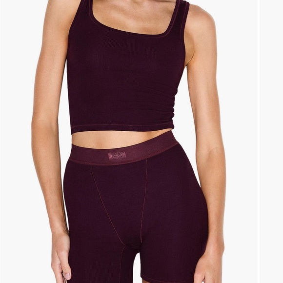 SKIMS | Intimates & Sleepwear | Skims Cotton Ribbed Tank | Poshmark